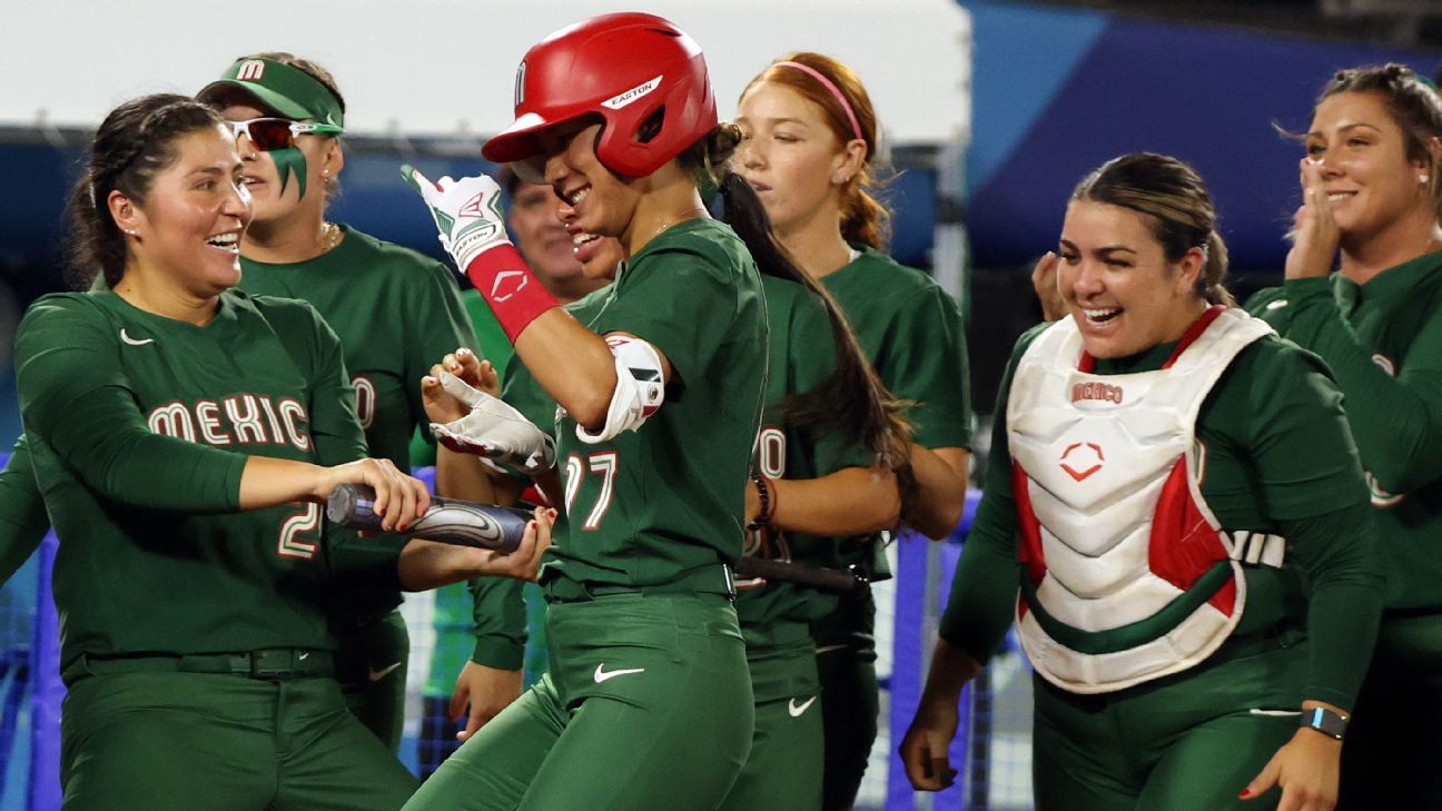 México vence a Italia y mantiene viva la esperanza en softbol - ESPN