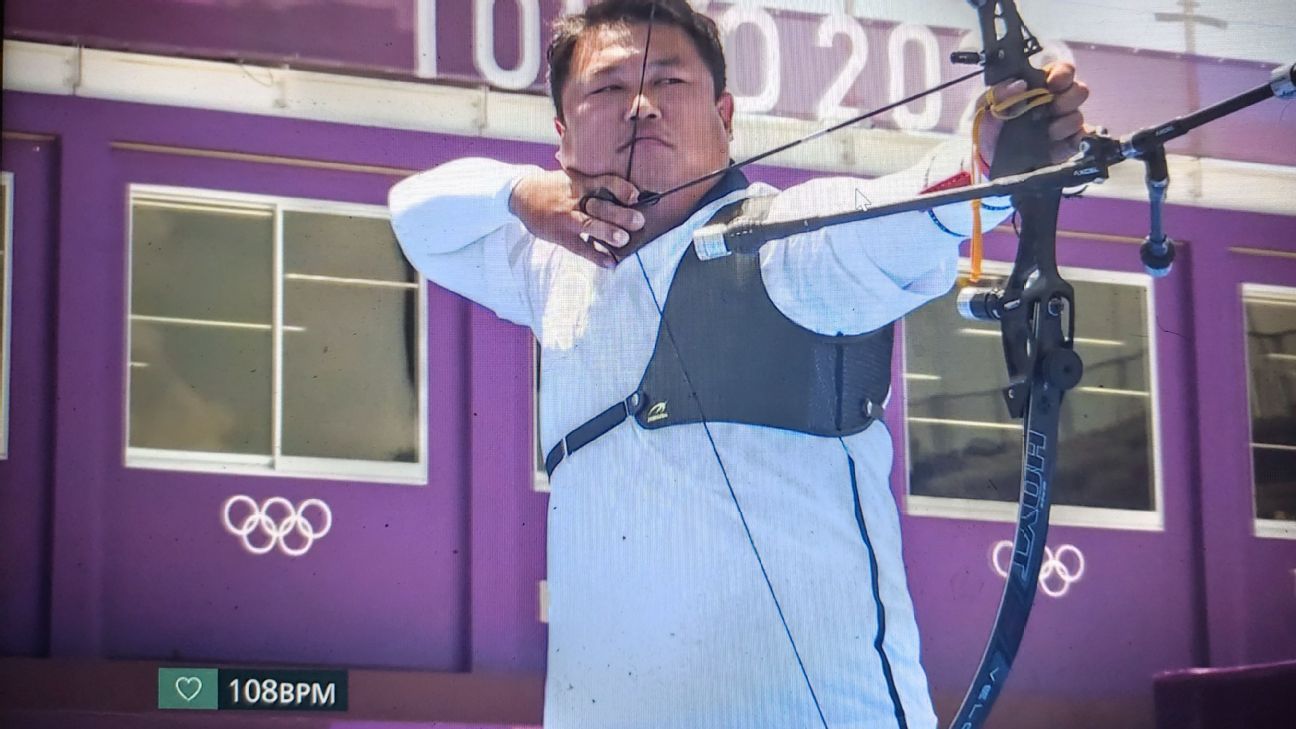 Those heartbeat numbers in archery? Don't stress too much about them - ESPN