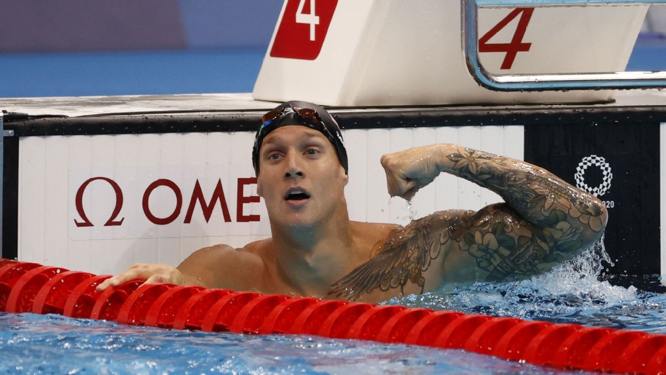 El Estadounidense Caeleb Dressel Sumó Su Tercer Oro En Tokio 2020