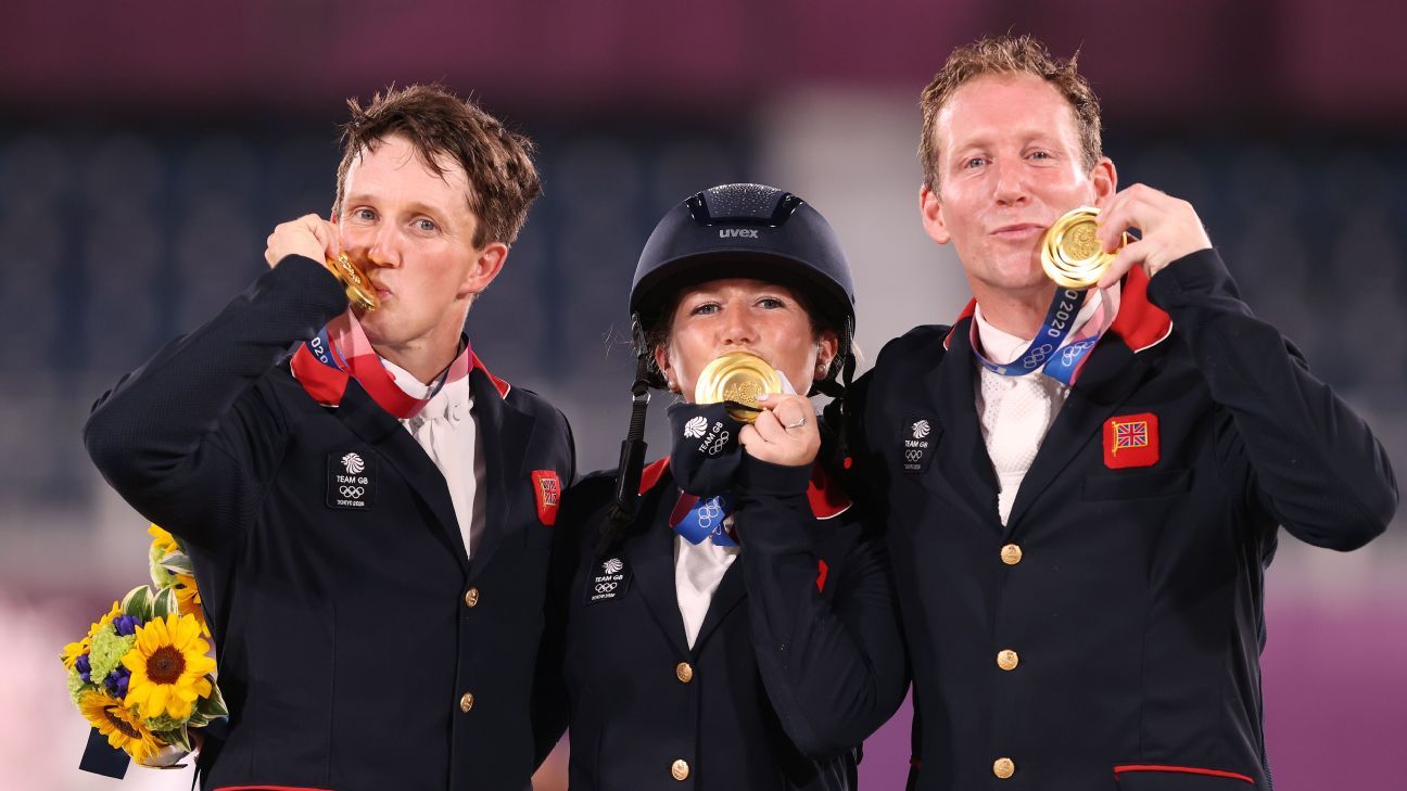 Olympics, Day 10: Team GB take eventing gold after historic showjumping ...