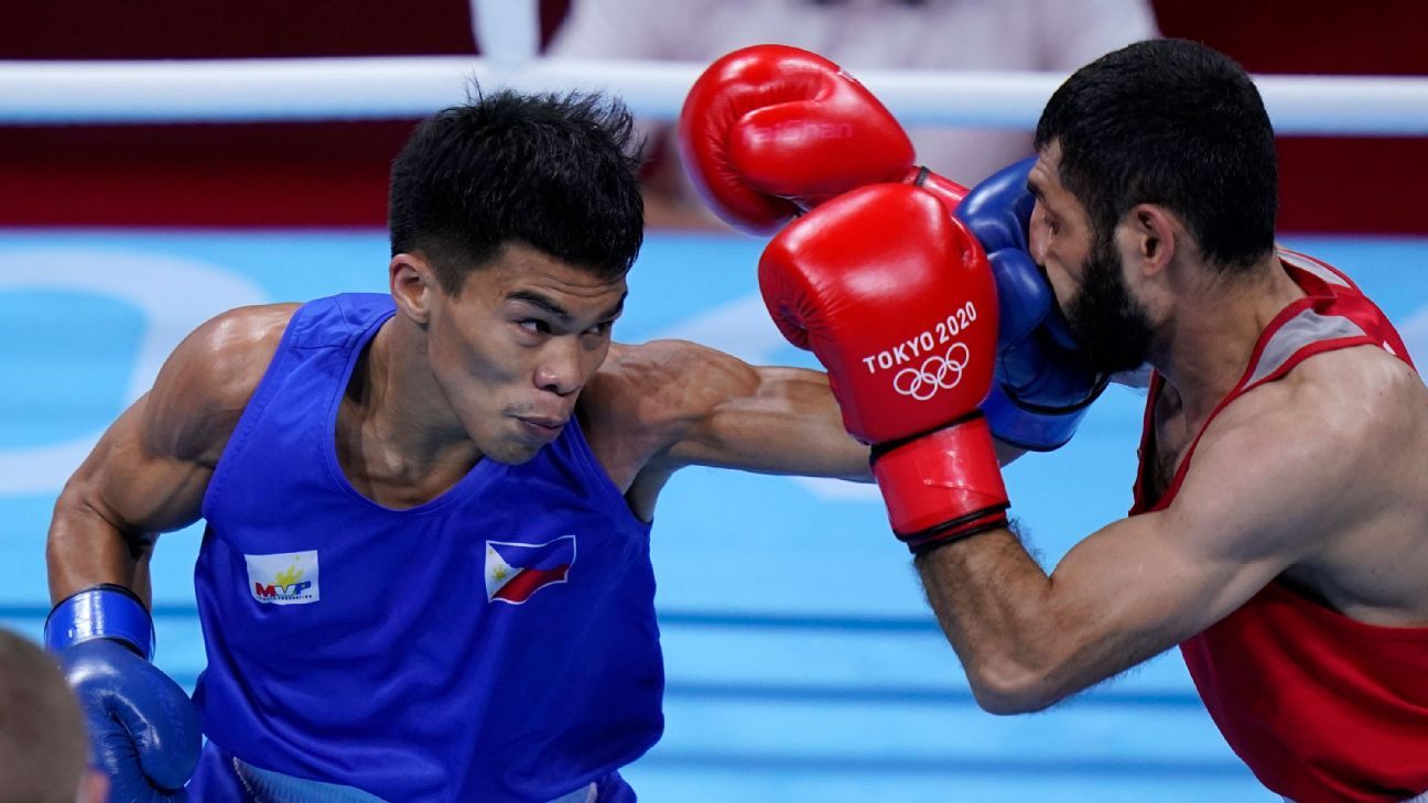 Paalam takes down reigning Olympic champion, advances to semifinal - ESPN