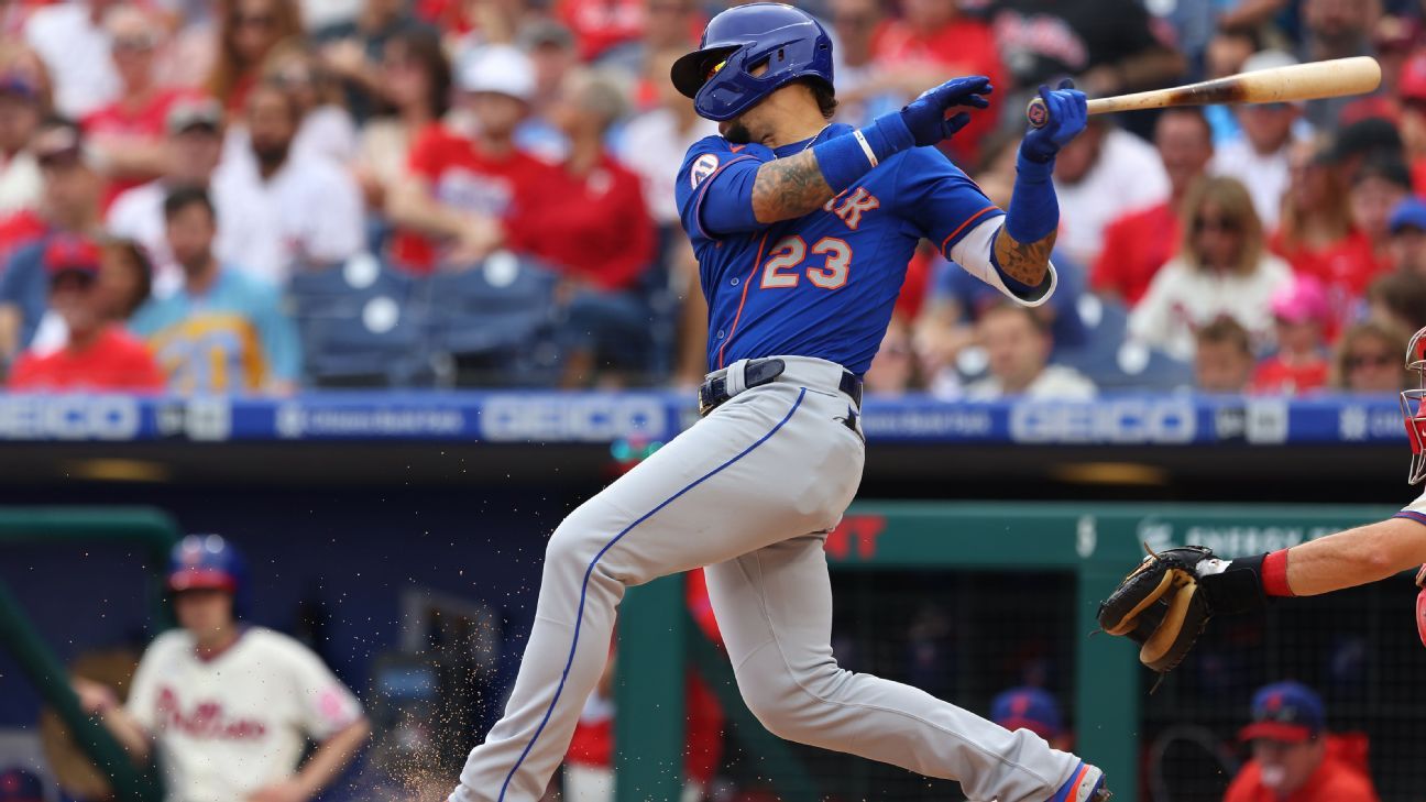 Javier Báez, de New York Mets, es colocado en la lista de lesionados de ...