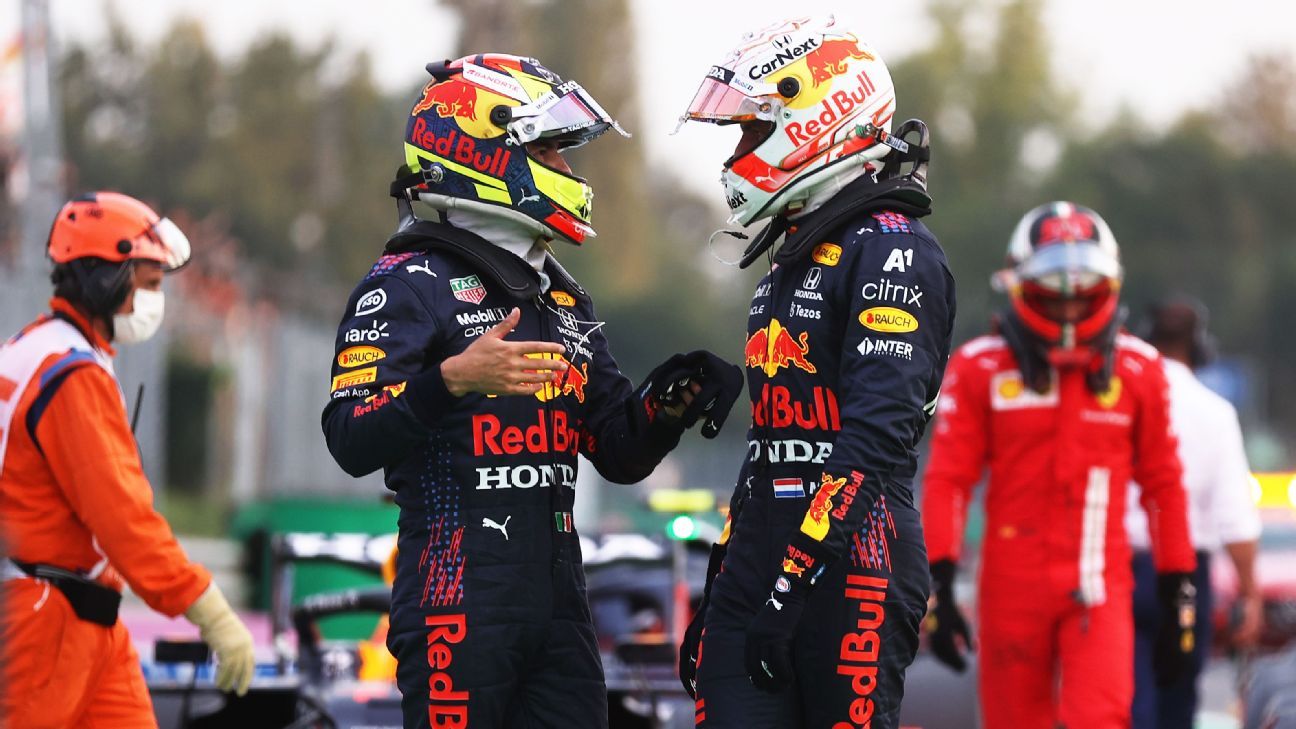 Helmut Marko espera que Verstappen siga ejemplo de Checo y remonte - ESPN