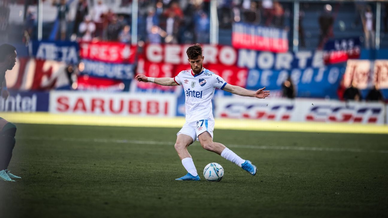 Ramírez y su primer gol con Nacional: "Me tiré con la panza" - ESPN