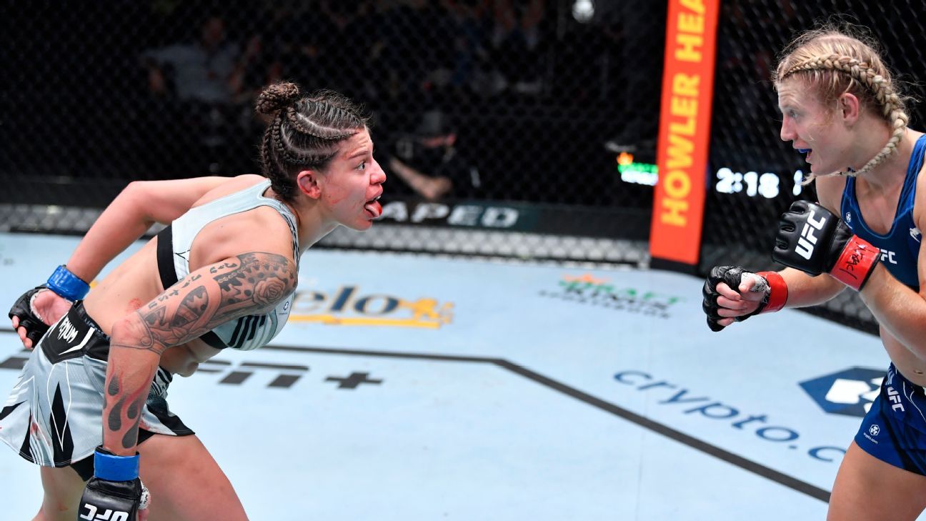 UFC: Manon Fiorot domina Mayra Sheetara e vence a 3ª em 2021 - ESPN