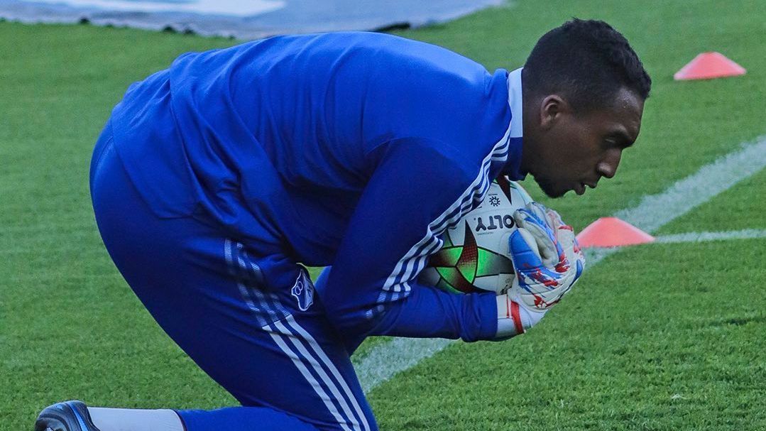 Esteban Ruiz, el tercer arquero de Millonarios que debutó ante Santa Fe ...