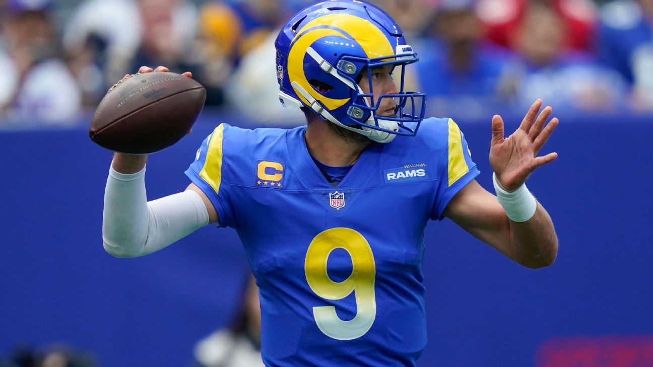 Matthew Berry's all Love, no Hate for fantasy football's Week 7 Bye ...