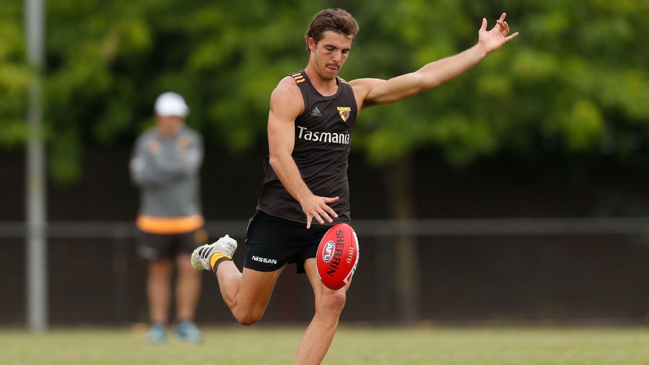 Hawks AFL player Finn Maginness tests positive for COVID-19 - ESPN