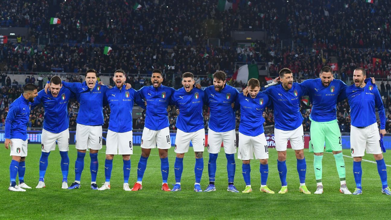 Campeón pero en problemas: así está Italia a un año de la Copa del ...