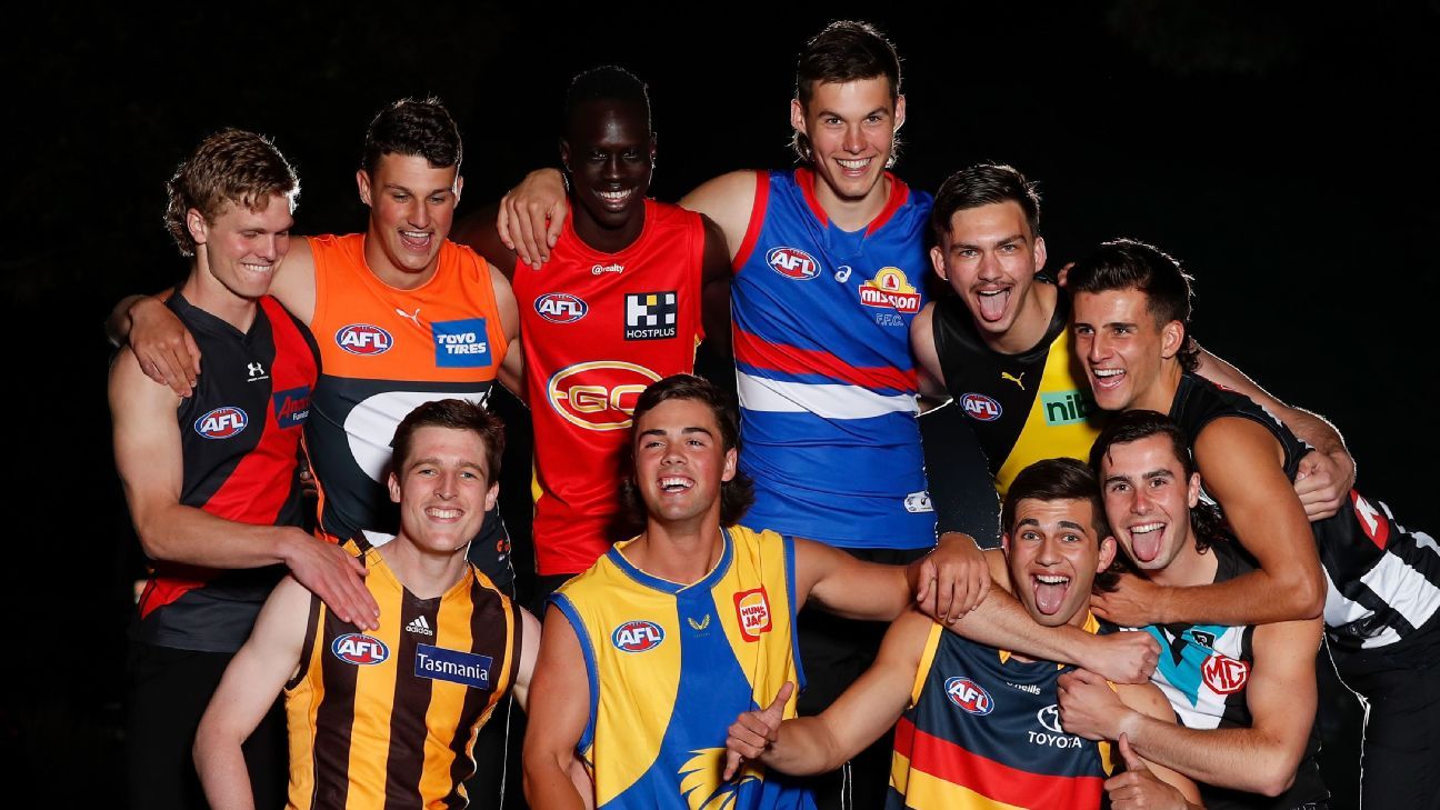 AFL 2021 Draft Chris Doerre ESPN reviewing the first round - ESPN