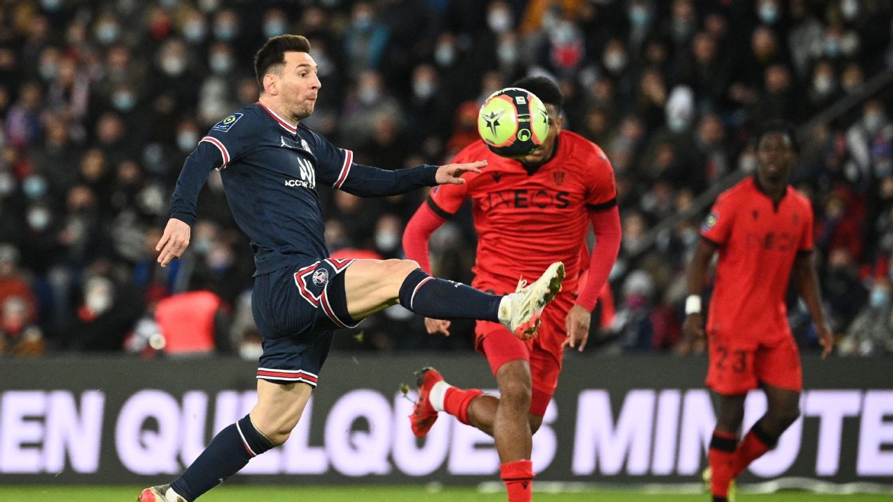 Paris Saint-Germain vs. Nice - Football Match Report - December 1, 2021 ...