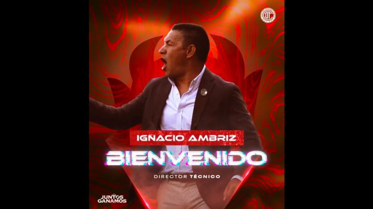 Ignacio Ambriz es confirmado como nuevo entrenador del Toluca - ESPN