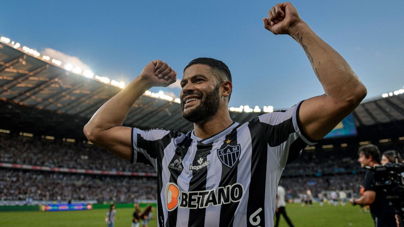 Atletico Mineiro have incredible Hulk, Brazil's player of the year, to ...