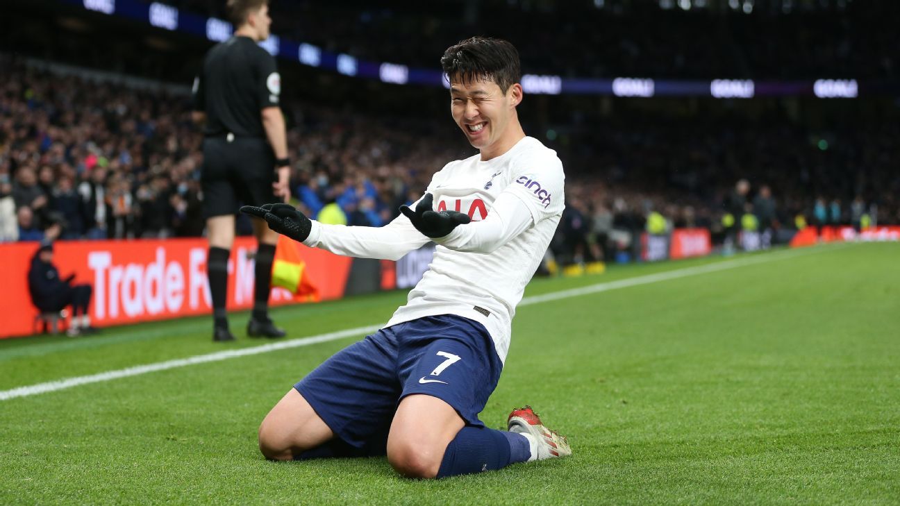 Tottenham star Son Heung-Min's new 'Spider-Man' goal celebration ...
