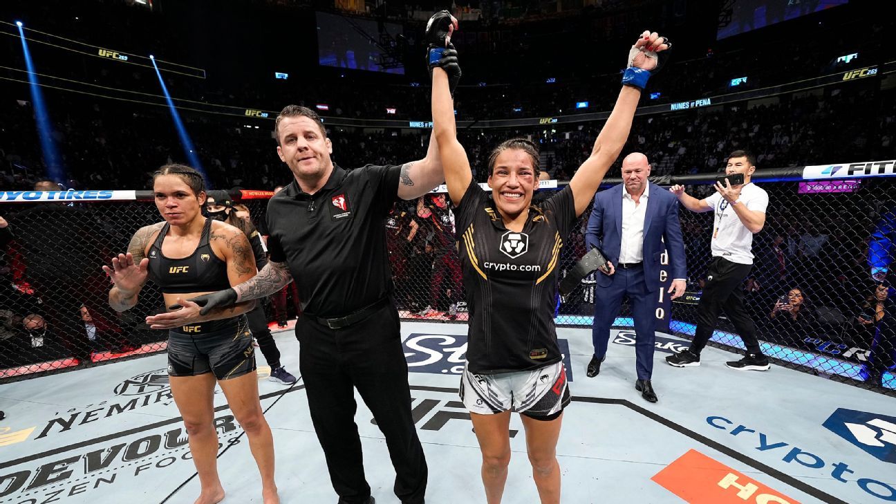 UFC 269 - Kamaru Usman, Tony Ferguson and more react to Julianna Peña's ...