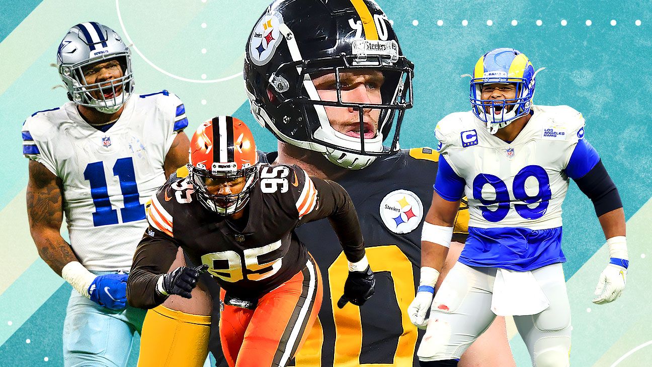 Aaron Donald, Myles Garrett, Micah Parsons, T.J. Watt and the race for ...