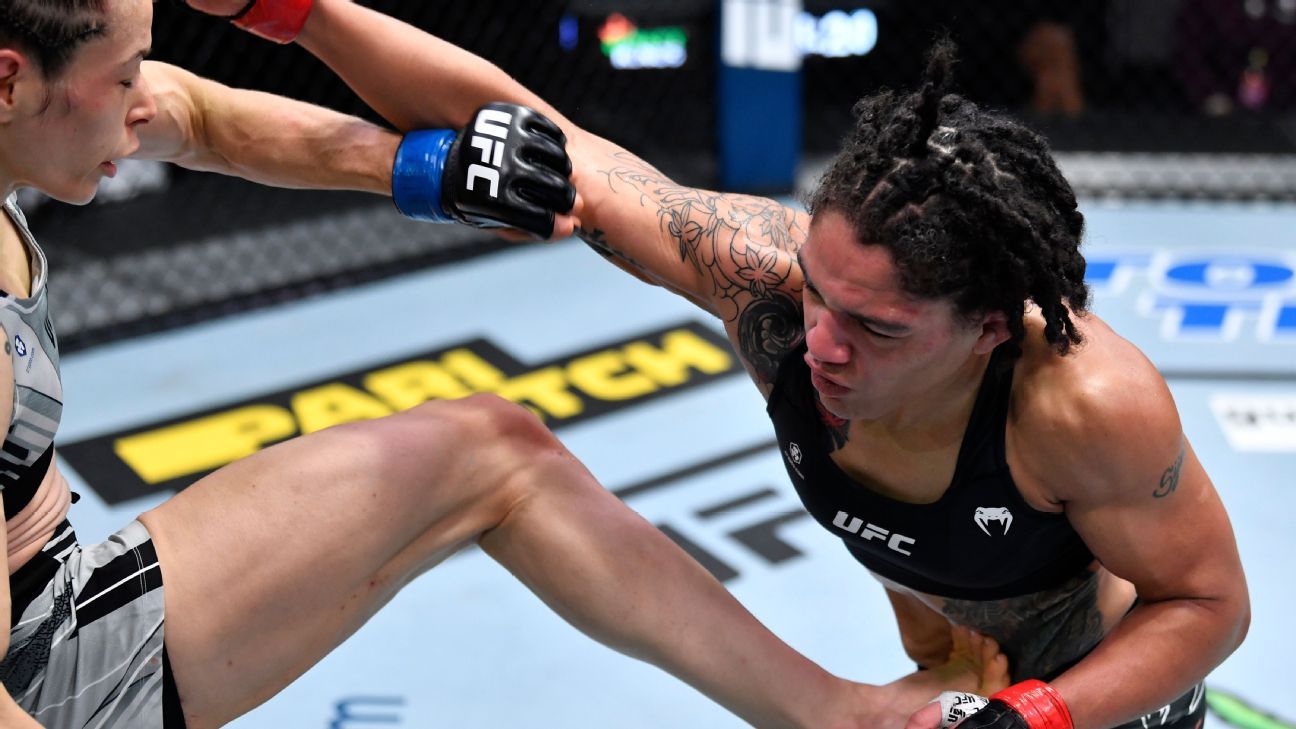 UFC: Brasileira adapta 'chute de Anderson Silva', deixa americana sem ...