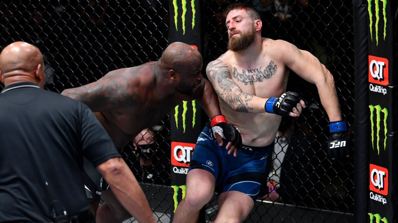 UFC Fight Night - Derrick Lewis returns to form in KO of Chris Daukaus ...