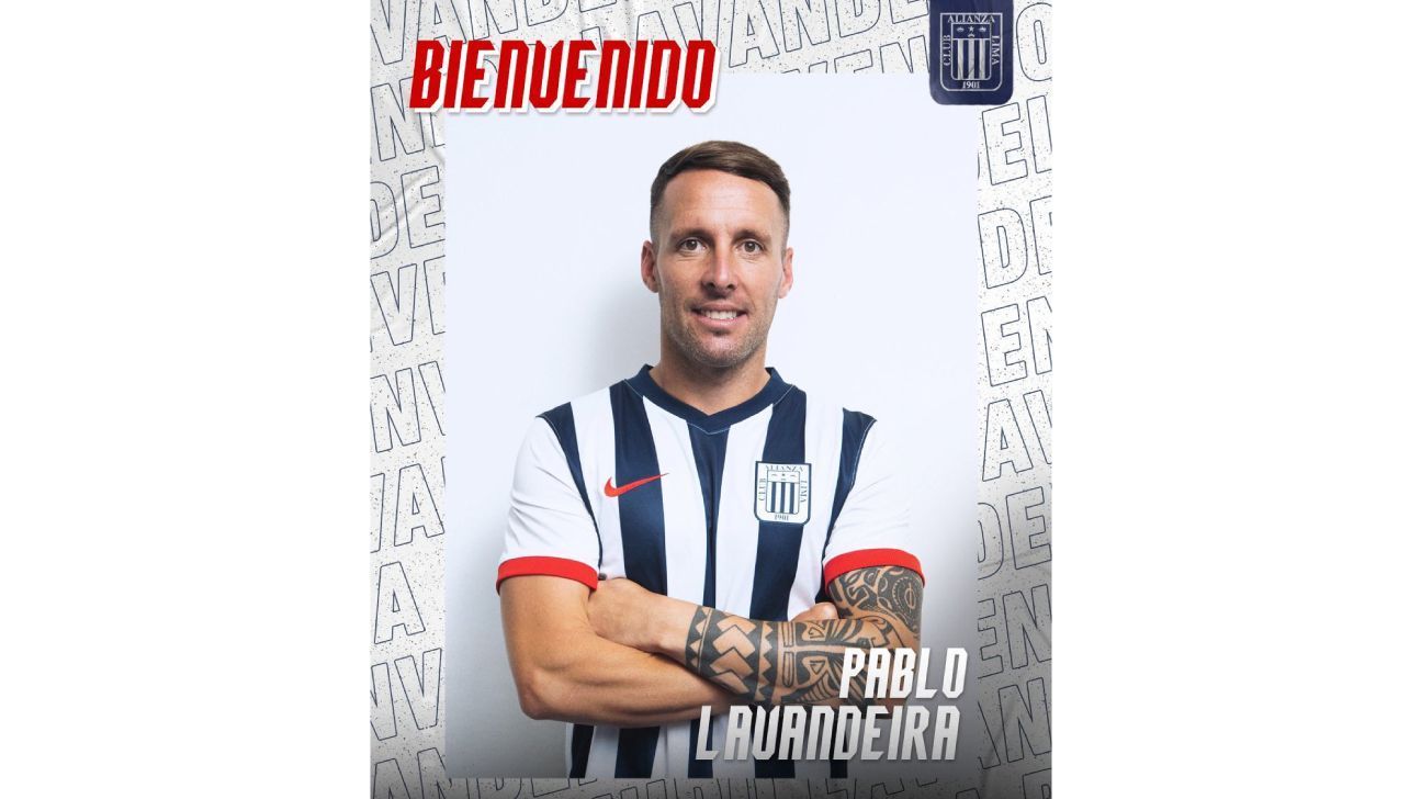 ¡oficial Pablo Lavandeira Es Nuevo Jugador De Alianza Lima Espn