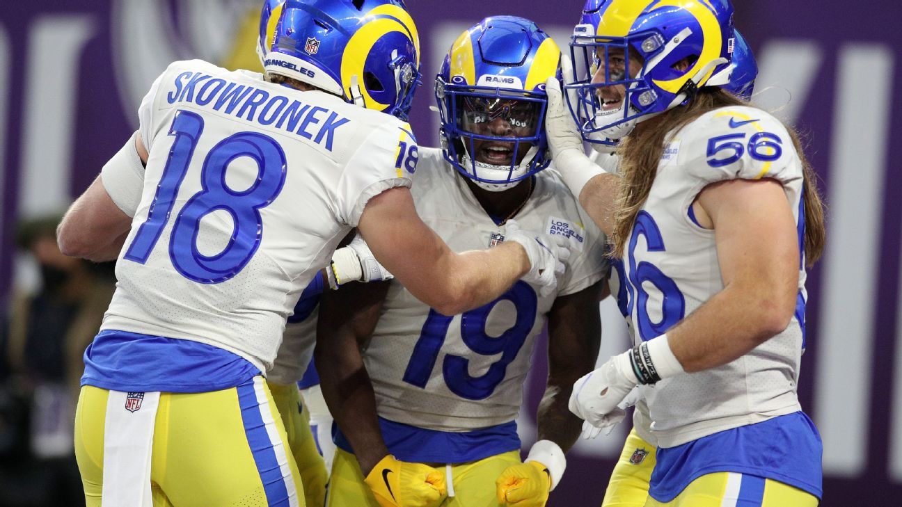Brandon Powell returns punt 61 yards for TD as Los Angeles Rams ...
