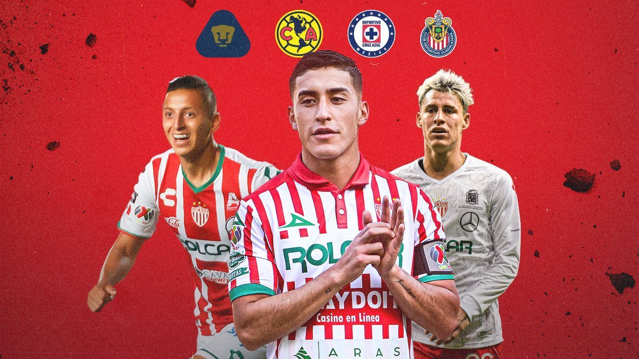 Necaxa, el proveedor de refuerzos de los cuatro grandes desde el 2018 ...