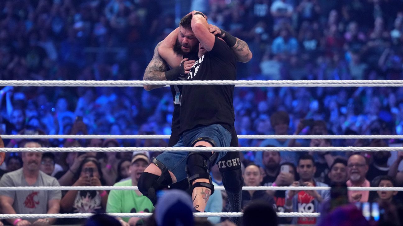 WrestleMania 38 Night 1 results: Stone Cold Steve Austin pins Kevin ...