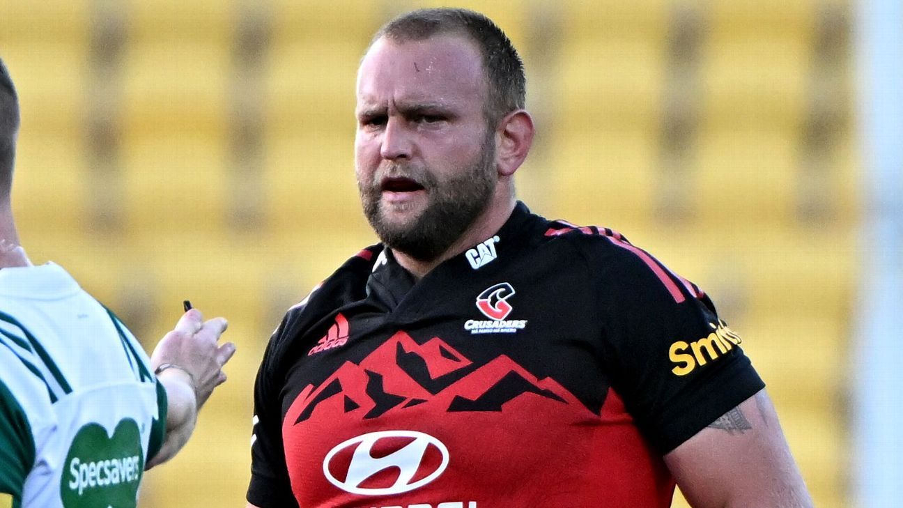 Crusaders pierde a Joe Moody por el resto de la temporada - ESPN