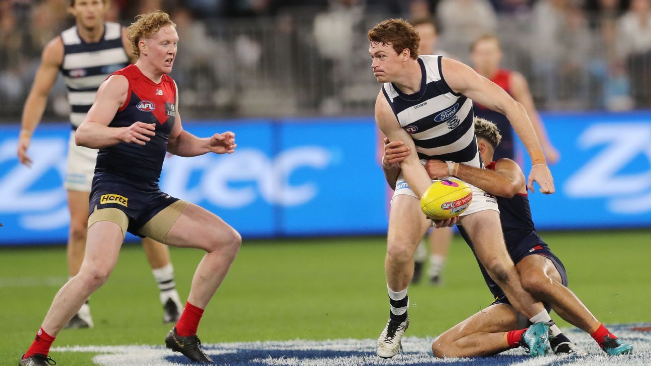 Geelong Cats forward Gary Rohan set to make AFL return in Round 10 - ESPN