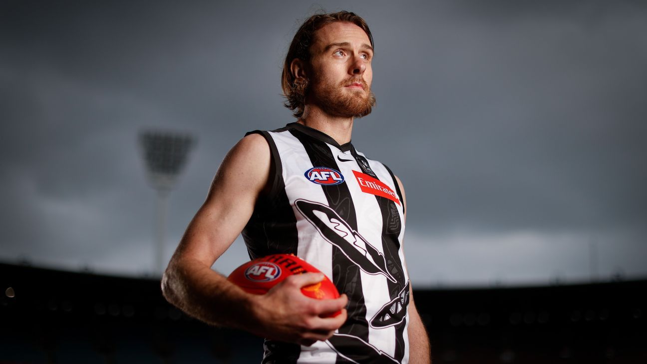 Collingwood Magpies defender Jordan Roughead retires from AFL - ESPN