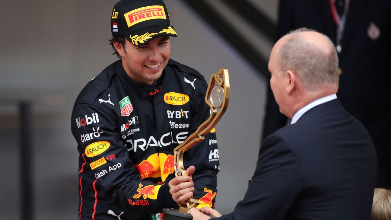 Checo Pérez describe su triunfo en Mónaco como "un sueño hecho realidad ...