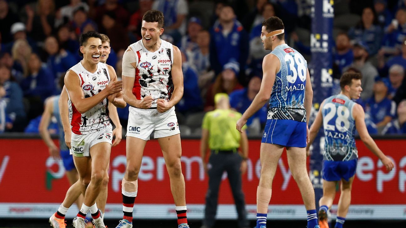 St Kilda ruck Rowan Marshall signs big AFL deal - ESPN