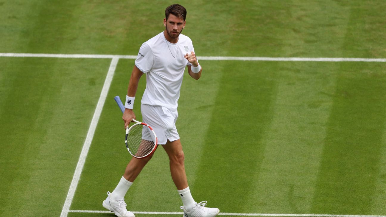 Wimbledon: Cameron Norrie fights back to progress to third round - ESPN