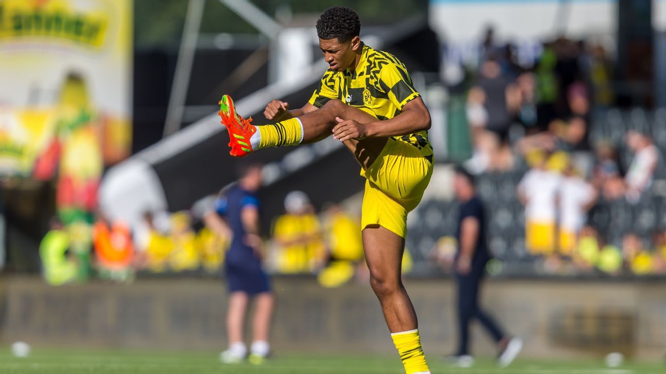 Man United target Bellingham completes transfer to Dortmund - ESPN