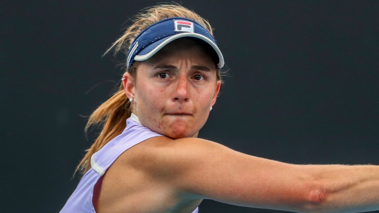 Nadia Podoroska se quedó sin acceso a los cuartos de final de Varsovia ...