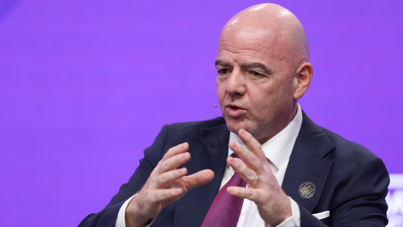 CAF set to back Infantino for new term as FIFA president - ESPN