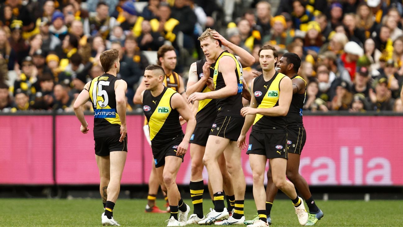 Lynch stars in Tigers' AFL rout of Hawks - ESPN