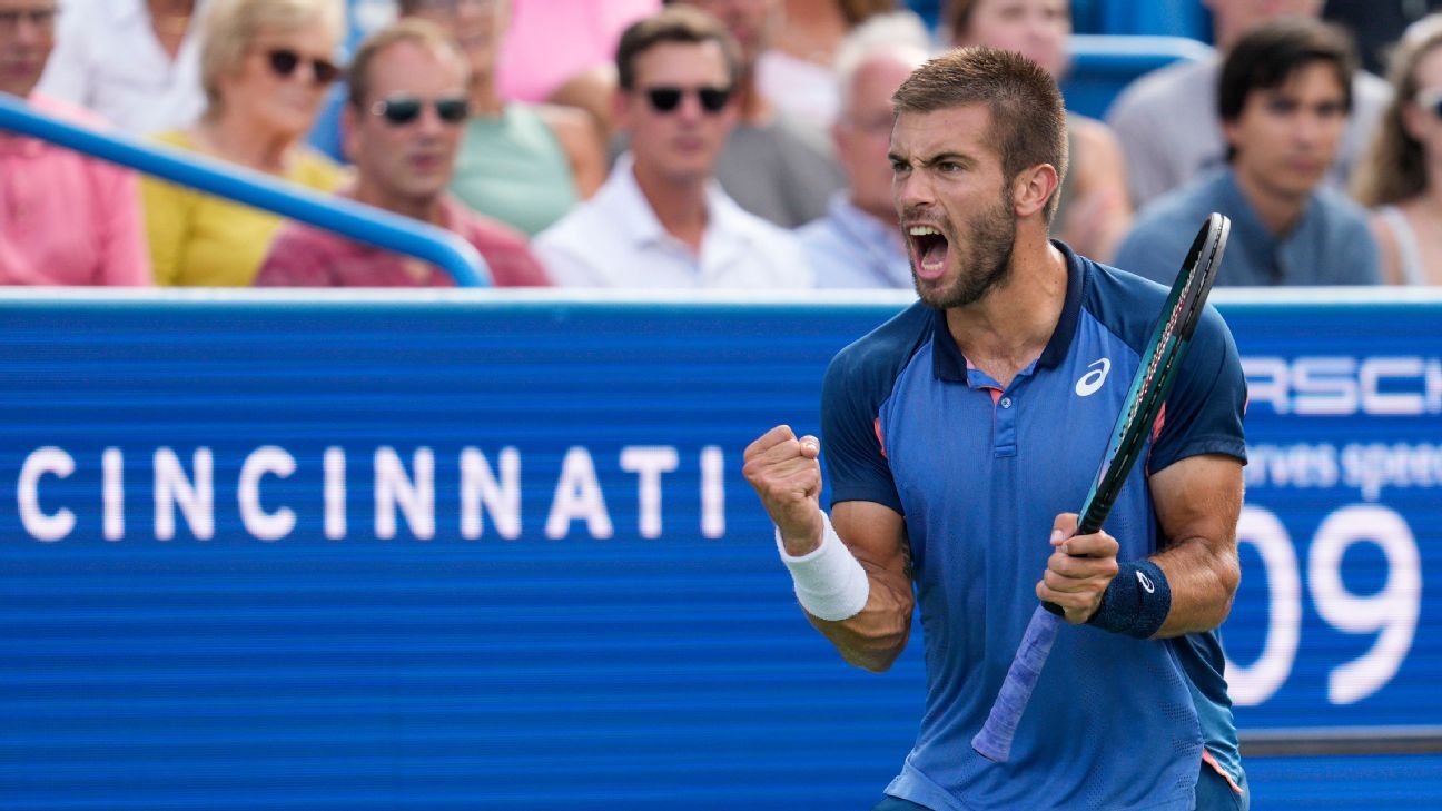 Coric, el campeón de ranking más bajo de la historia de los M1000 - ESPN