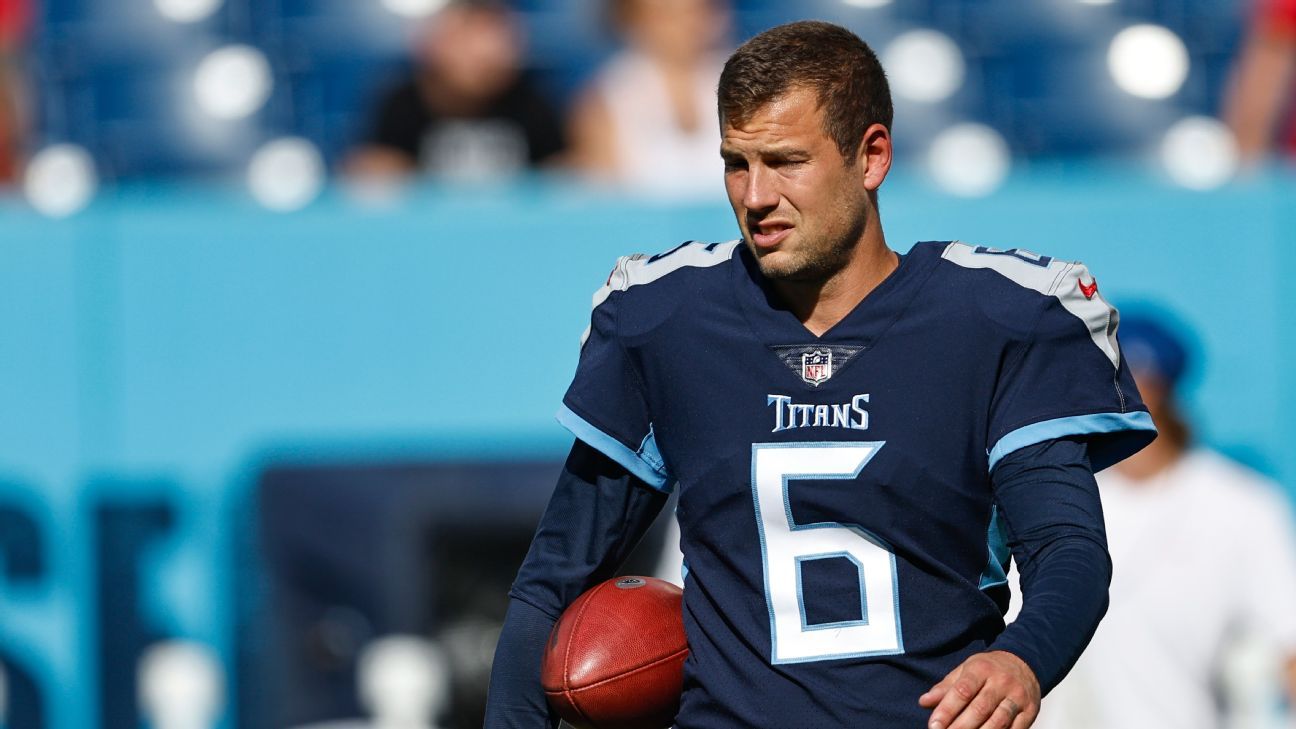 Tennessee Titans dejan libre al pateador de despeje de Pro Bowl, Brett ...