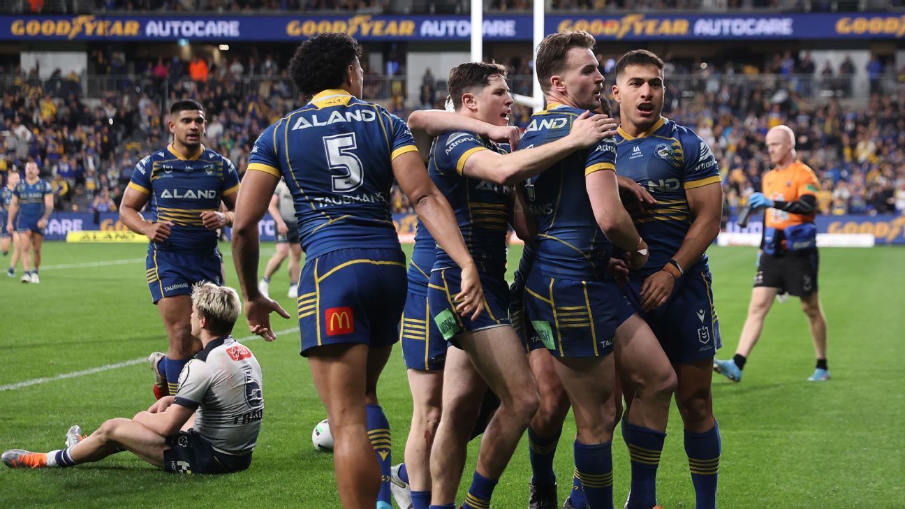 NRL Round 25 Eels batter Storm to claim top-four finish - ESPN