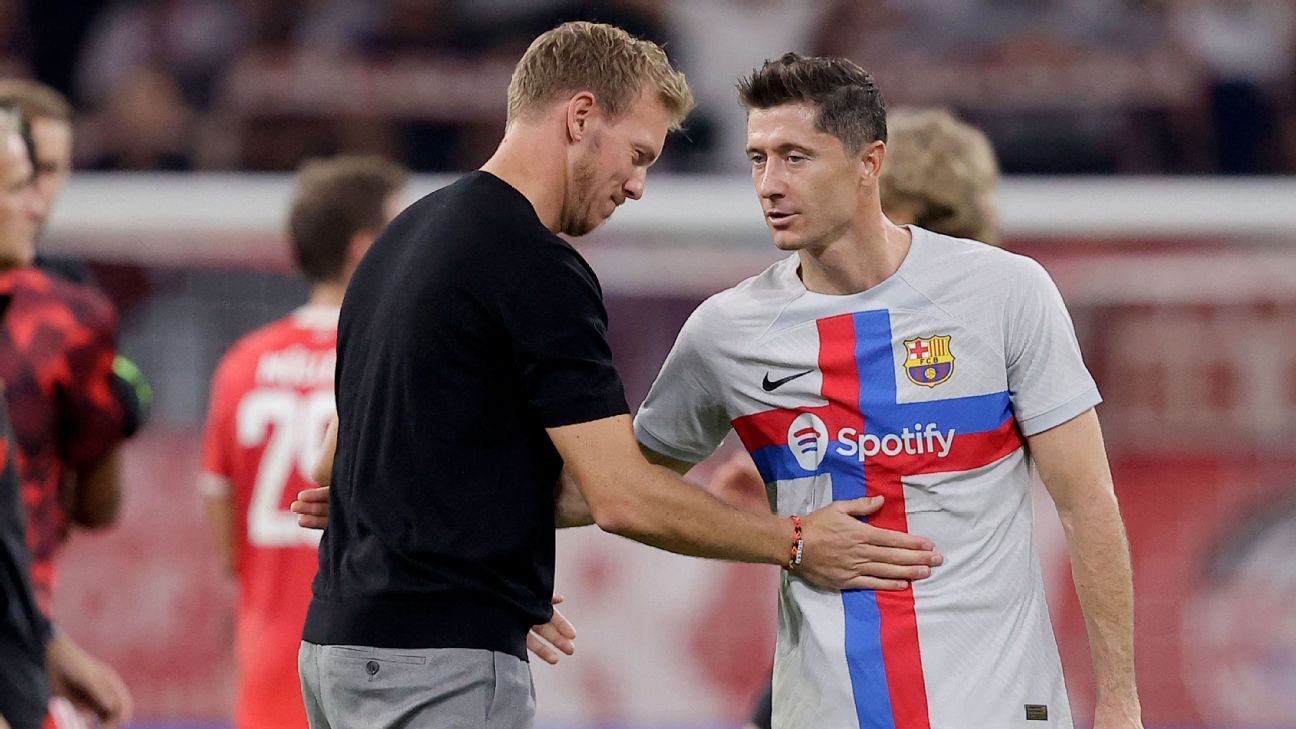 Robert Lewandowski y su triste regreso a Múnich; se queda sin anotar ...