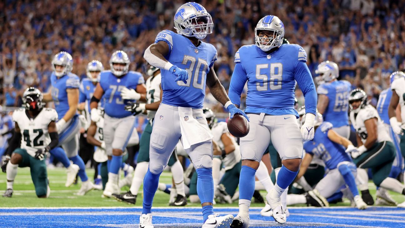 Lions vuelven a ser favoritos para ganar después de 24 partidos - ESPN