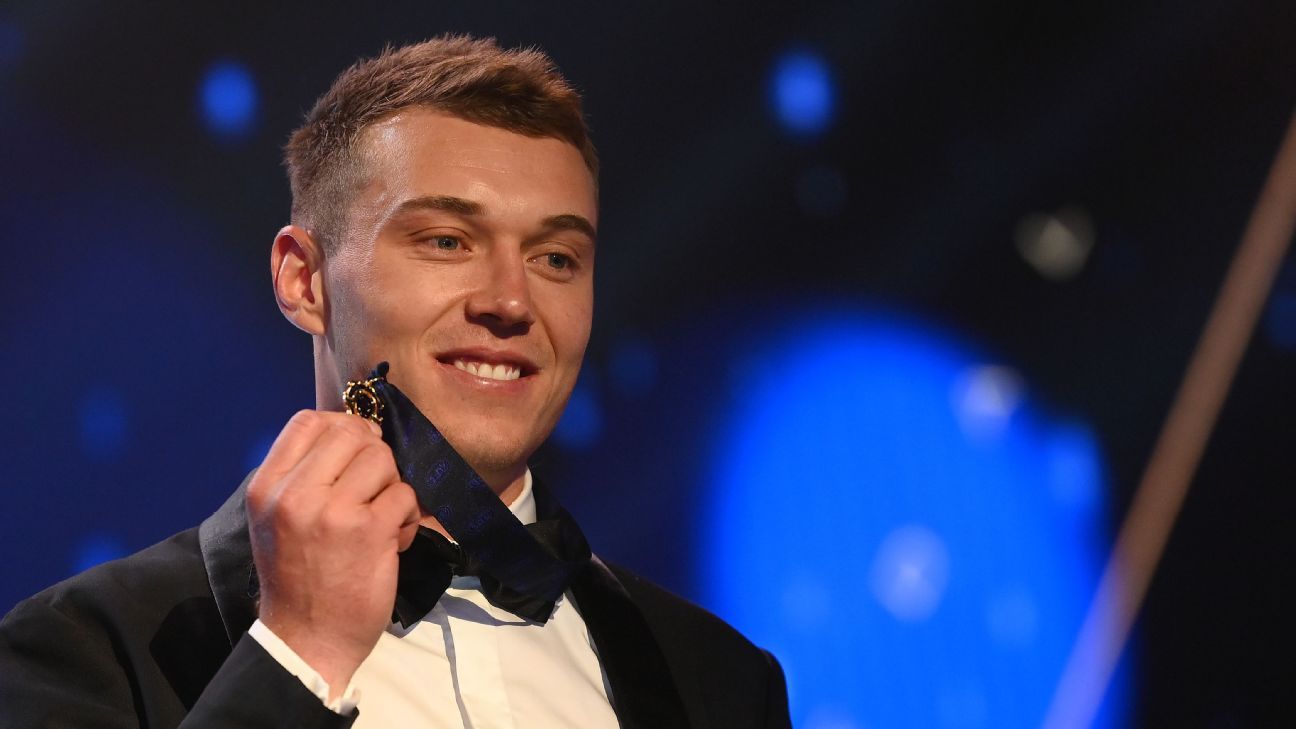 Carlton skipper Patrick Cripps wins 2022 Brownlow Medal - ESPN