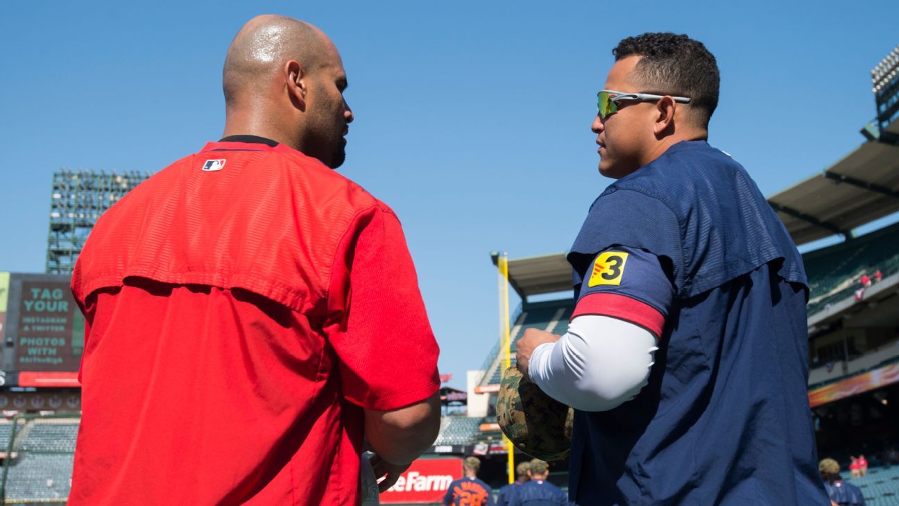 Ranking Pujols-Miggy vs. Aaron-Mays and more - ESPN