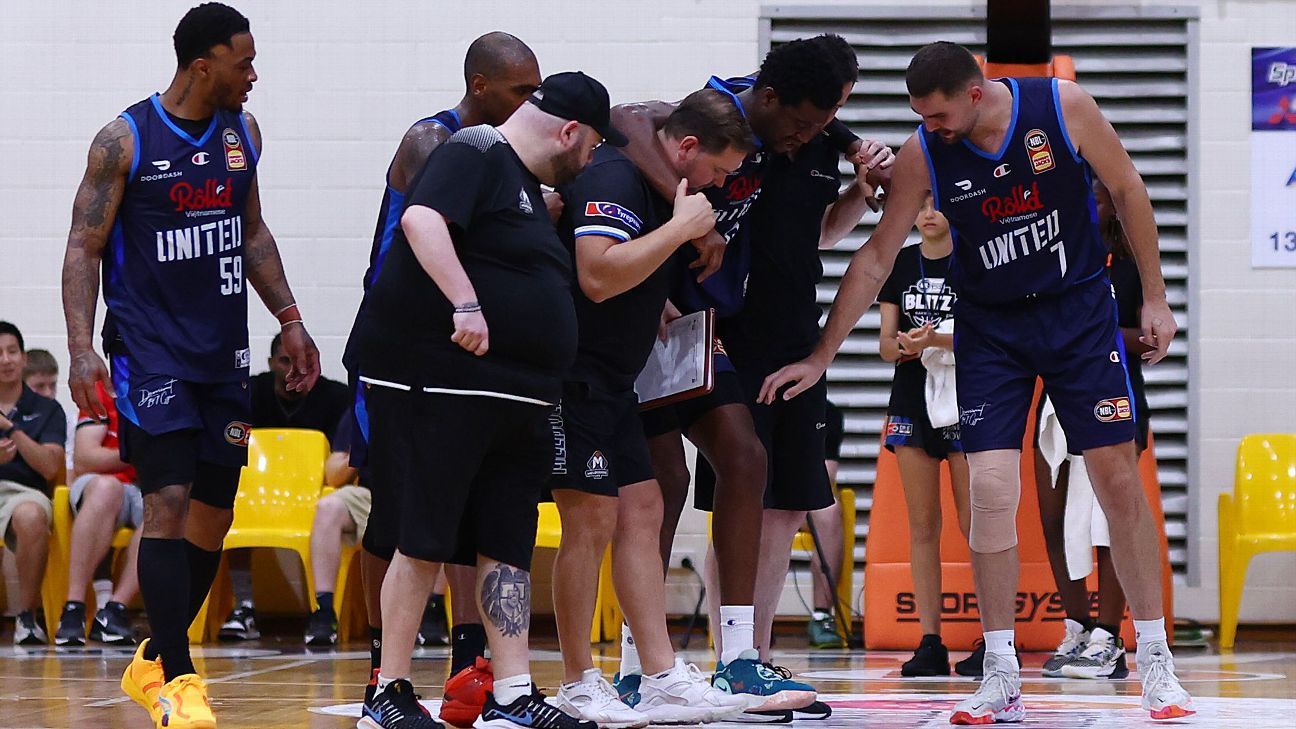 NBL Melbourne United's Ariel Hukporti recalls preseason Achilles injury ...