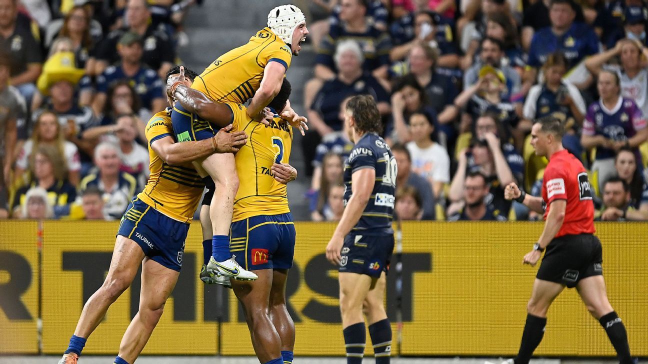 NRL Preliminary Final Brave Eels beat Cowboys in thriller to reach NRL ...