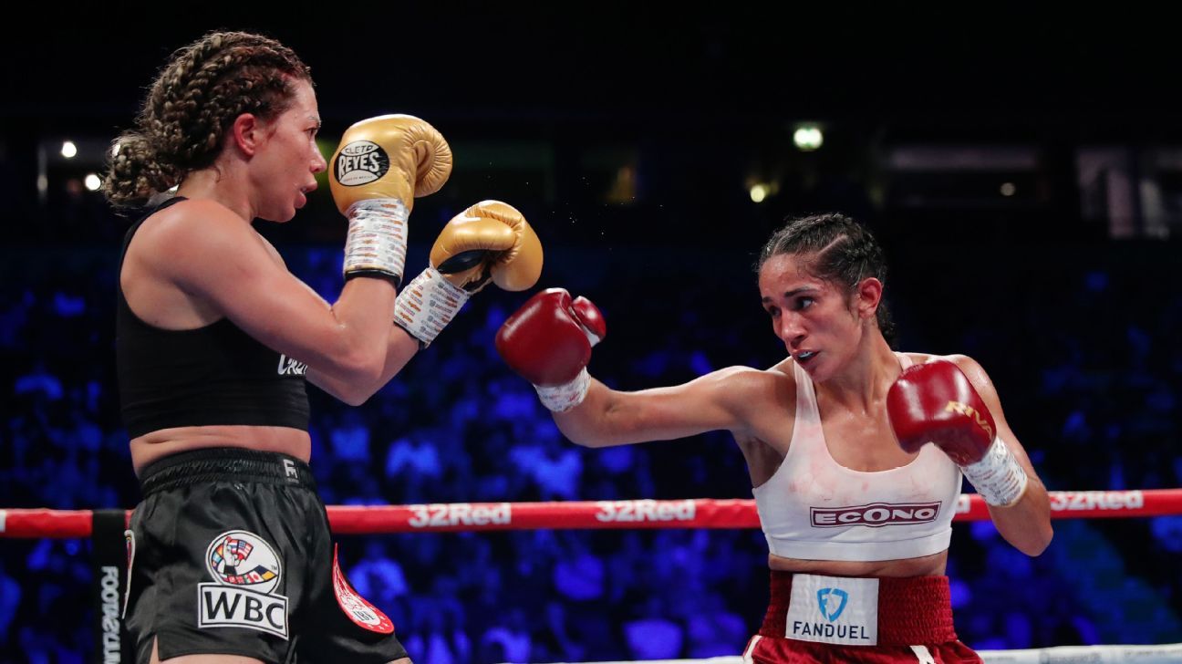 Amanda Serrano derrota sin susto a Sarah Mahfoud; unifica títulos pluma ...