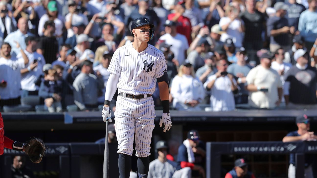 Aaron Judge's home run chase is taking over Yankee Stadium - ESPN