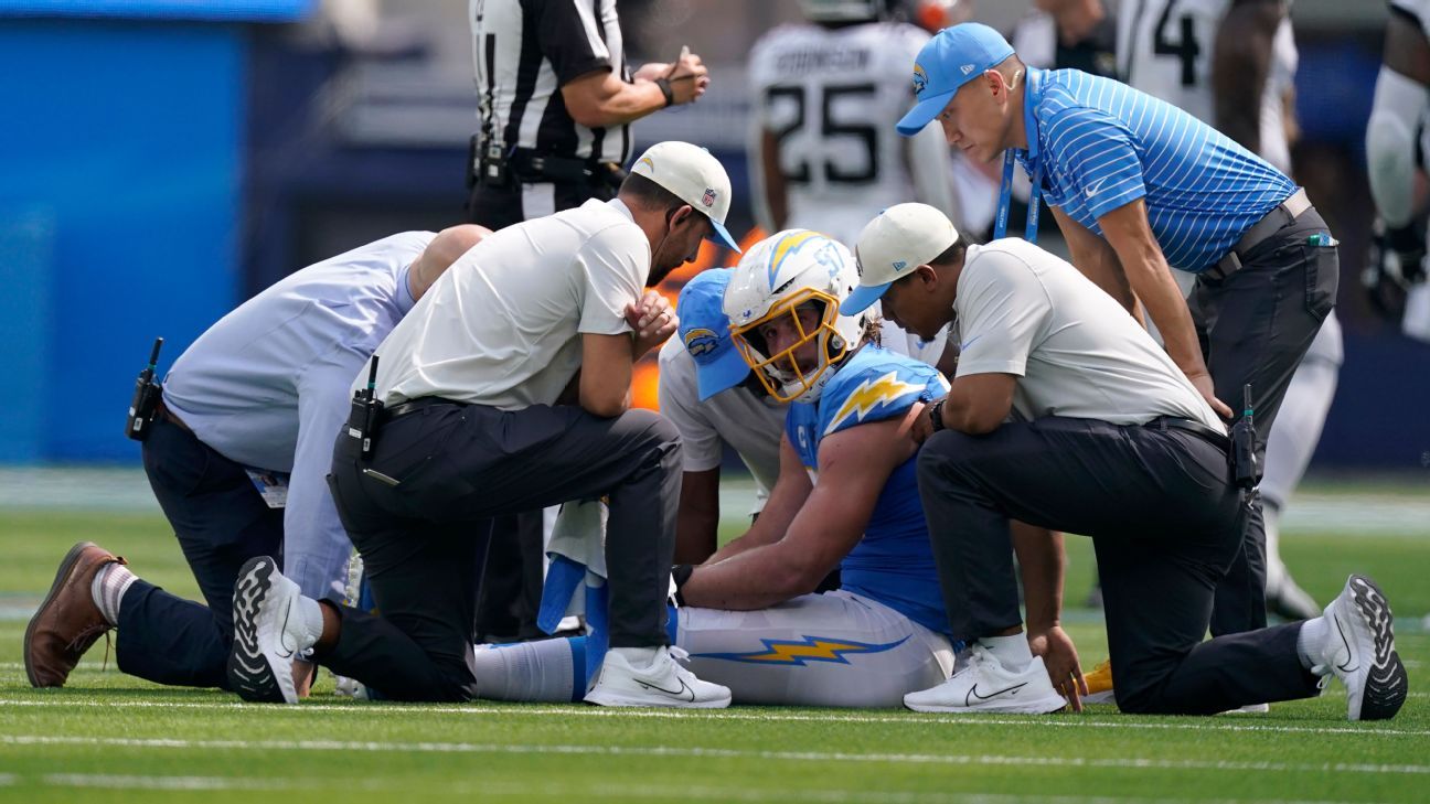 Joey Bosa fuera de ocho a diez semanas por lesión de la ingle - ESPN