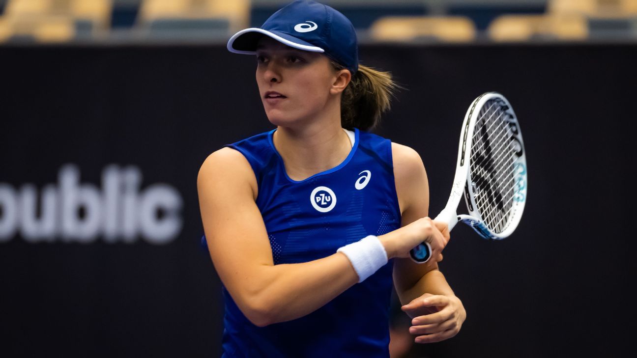 Iga Swiatek puso primera en Ostrava - ESPN