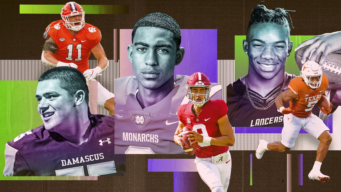 Reranking college football's 2020 recruiting class: Top recruits, teams ...